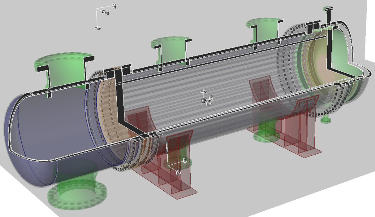 Pressure Verification of a Heat Exchanger – VCE ENGINEERING s.r.l.